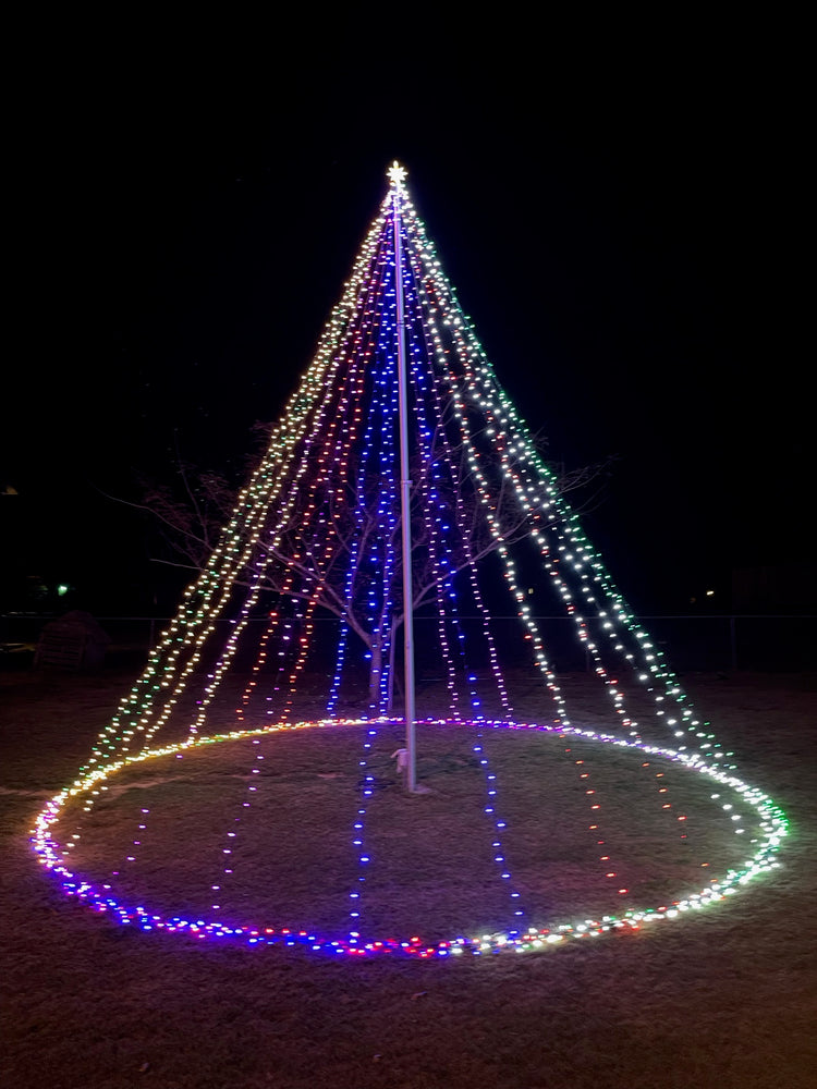 20ft flagpole christmas tree kits $249 – JattyCo