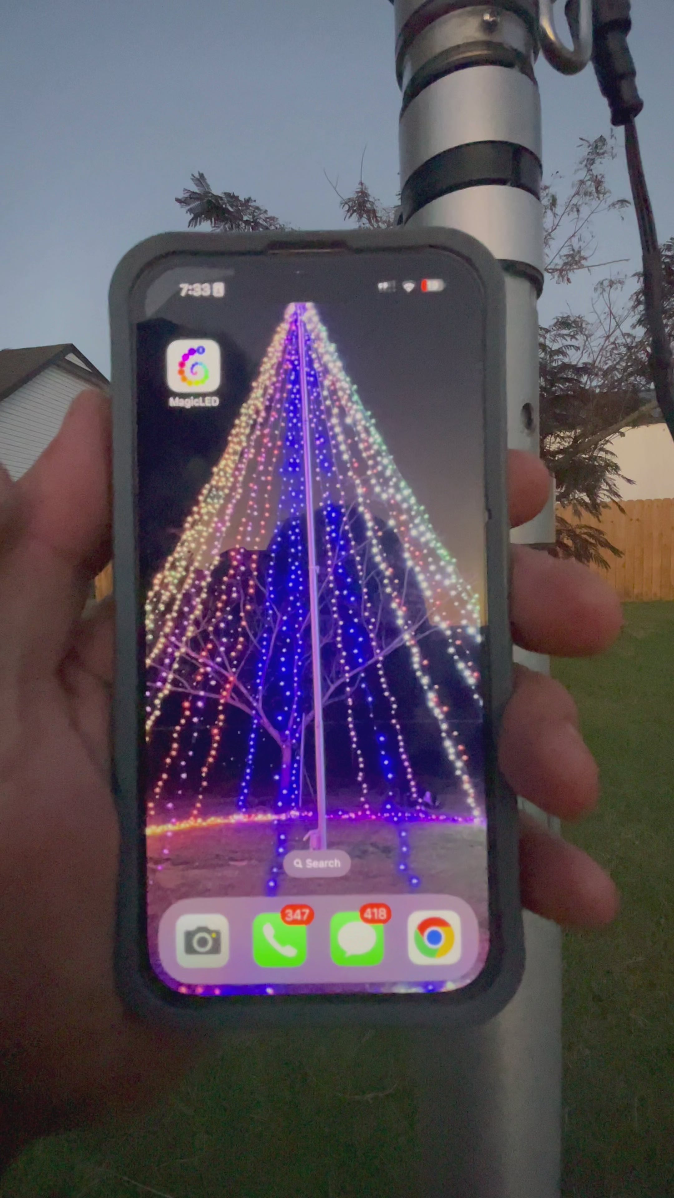 20ft flagpole christmas tree kits from $274.99 (FLAG POLE INCLUDED ...